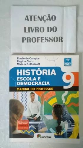 Historia Escola E Democracia 9 Manual Do Professor Parcelamento Sem Juros