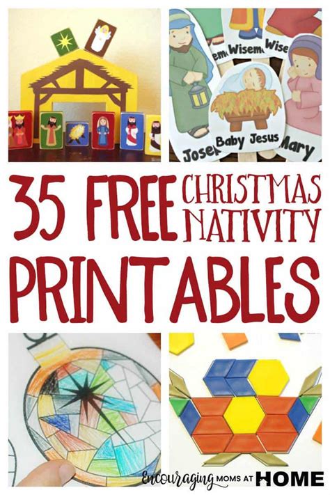 Free Printable Nativity Story Coloring Pages