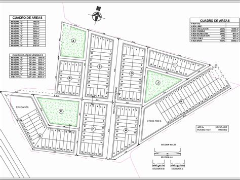 Lotizacion En AutoCAD Descargar CAD Gratis 365 45 KB Bibliocad