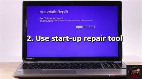 How To Fix Automatic Repair Loop In Windows 10 Startup Repair Couldn