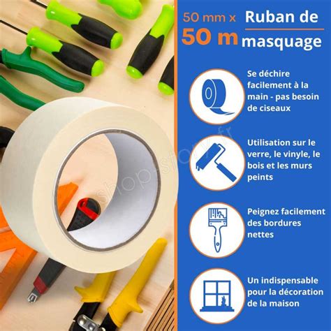 Ruban Adh Sif De Masquage Papier Cr Pe Protection Des Surfaces Lors