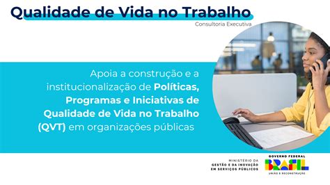 Qualidade de Vida no Trabalho Ministério da Gestão e da Inovação em