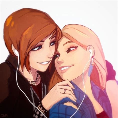 Se Ven Bien Juntas Pero La Prefiero Con Max Lesbian Art Cute Lesbian