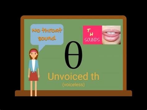 Voiced Th And Voiceless Th English ESL Video Lessons