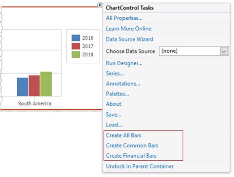 chart ribbon and toolbars wpf controls devexpress doc