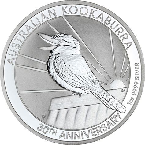 Kookaburra 1 Unze Silbermünze 2020 30 Jahre Kookaburra Anlagemünzen