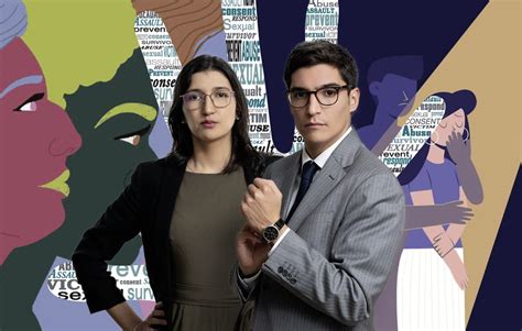 José Pablo Gómez y Eva Guerrero actuando como abogados querellantes
