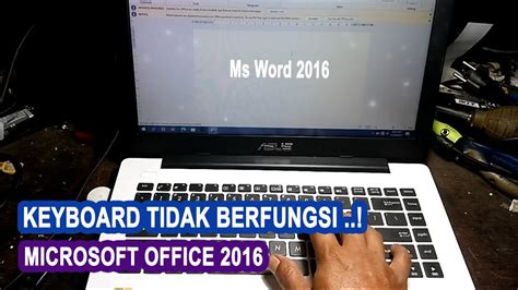 Cara Memperbaiki Keyboard Tidak Berfungsi Di Microsoft Office Ms