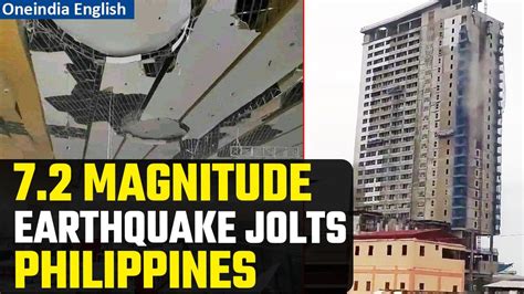 Philippines Earthquake 7 2 Magnitude Quake One News Page VIDEO