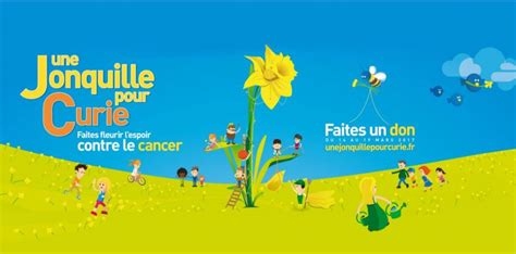 Lutte Contre Cancer Une Jonquille Pour Curie Romain Paris