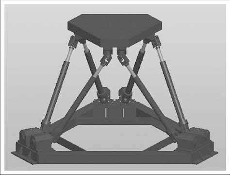 schematic diagram of the 6 dof parallel manipulator download scientific diagram