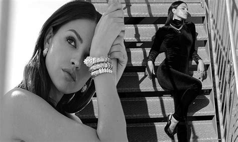 Eiza Gonzalez Stuns In Black And White Photoshoot As She Models
