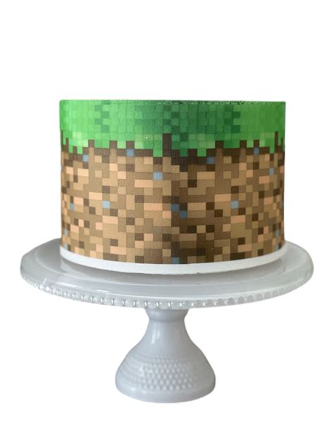 Minecraft Printables Papercraft Cake