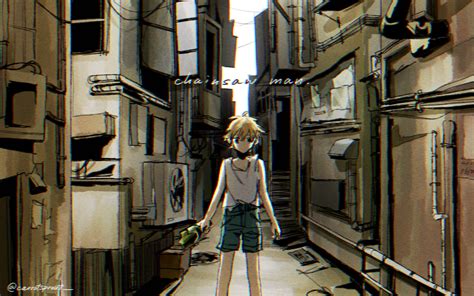 Denji Chainsaw Man Drawn By Carrotsprout Danbooru