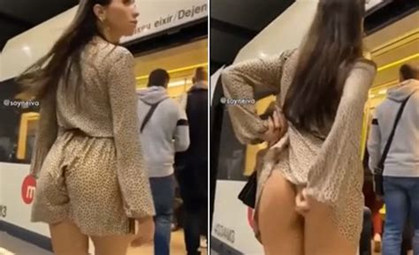 Cum a fost filmată tânăra din imagine intrând în metrou Ceilalți