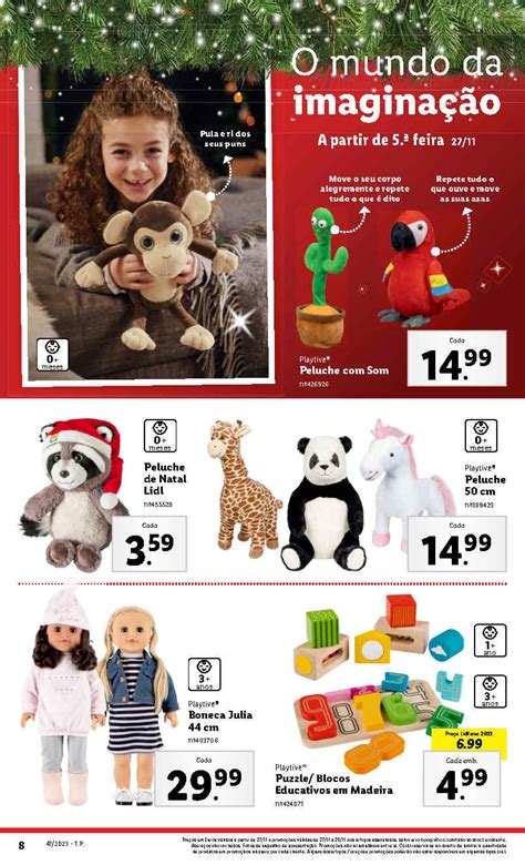 Folheto LIDL BAZAR Especial BRINQUEDOS Antevisão Promoções 27 novembro