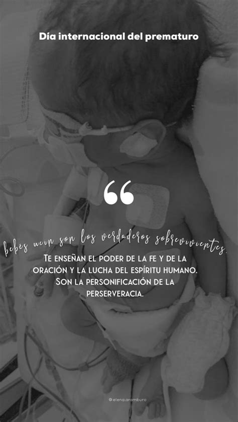Dia Internacional Del Prematuro Prematuro Anuncio De Segundo