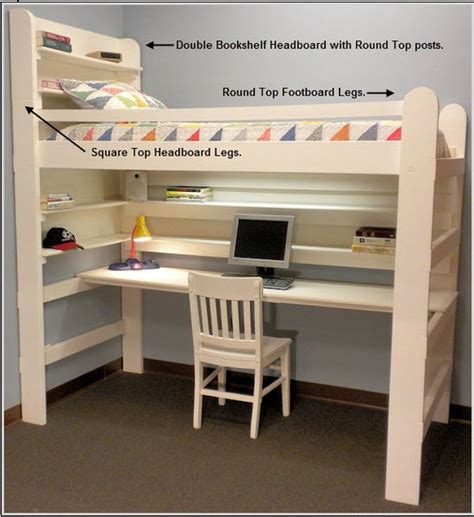 How To Make A Bunk Bed With Desk Underneath Hanaposy