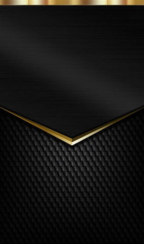 Negro y dorado elegante negro y dorado fondo de pantalla del teléfono