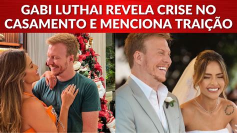 Gabi Luthai e Teo Teló passam por crise no casamento YouTube