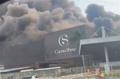 Vídeo mostra início do incêndio em fábrica da Cacau Show veja