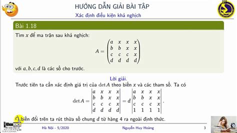 T Nh Ma Tr N L Y Th A Ph Ng Ph P Hi U Qu V Ng D Ng Th C T