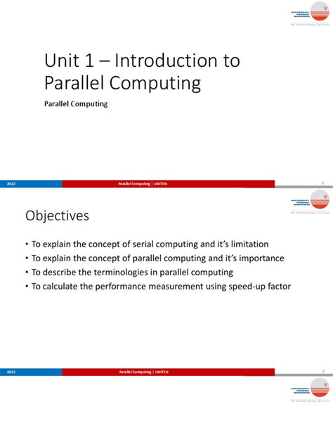 parallel computing unit 1 introduction to parallel computing pdf parallel computing