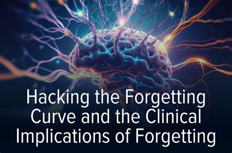 hacking the forgetting curve and the clinical implications of forgetting amplifire