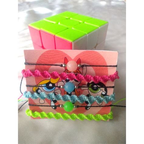 Pulseira Da Amizade Meninas Super Poderosas Shopee Brasil