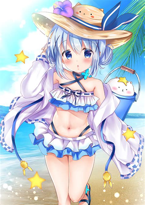 Kafuu Chino And Tippy Gochuumon Wa Usagi Desu Ka Drawn By Rikatan