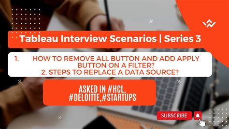 Tableau Interview Scenarios Scenario Series Youtube