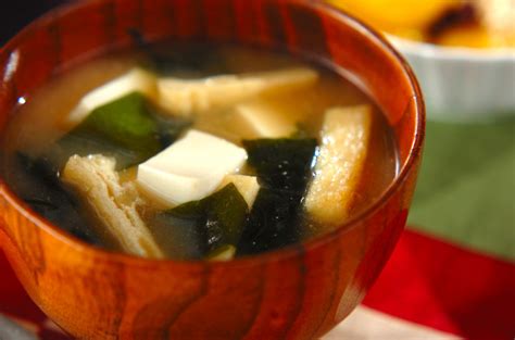 豆腐とワカメのみそ汁レシピ作り方 Eレシピ