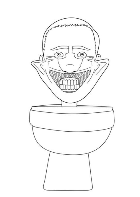 Banheiro Skibidi Timo Para Colorir Imprimir E Desenhar Colorir Me