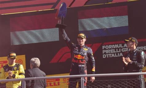 F1 Max Verstappen remporte le Grand Prix d Italie pour la 1ère fois