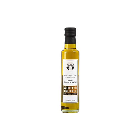 Huile d olive à la truffe blanche 250 ml Maison Borde