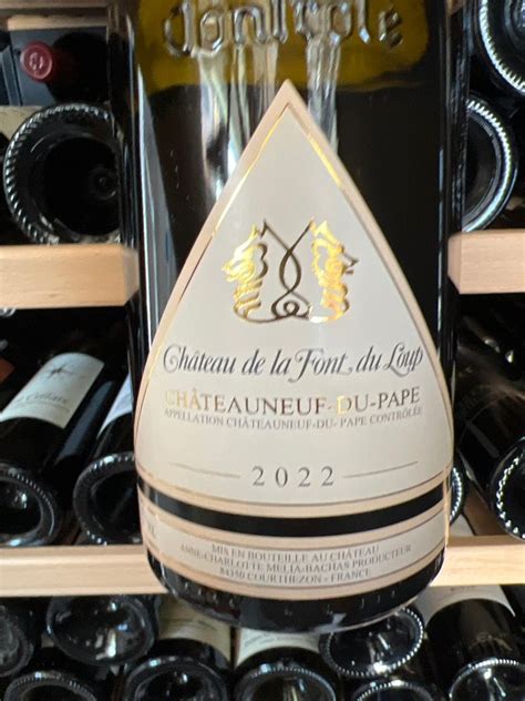 2022 Château de la Font du Loup Châteauneuf du Pape Blanc France