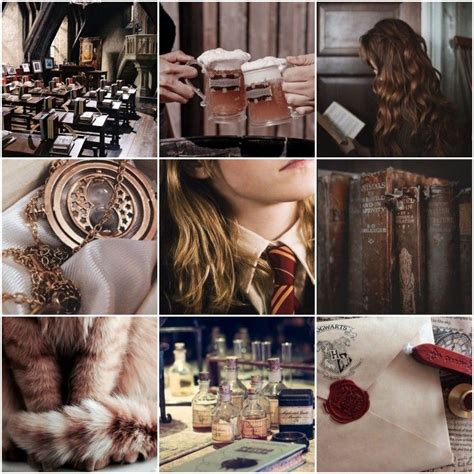 Hermione Granger Aesthetic Ron And Hermione Aesthetic Collage