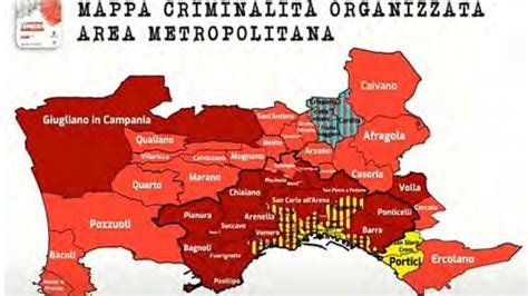 La Provincia Di Napoli Controllata DellAlleanza Di Secondigliano La