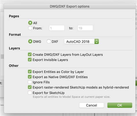 exporting layout to cad best practices layout sketchup community