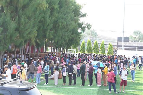 บรรยากาศชวงเชาเลอกตงลวงหนา 7 พ ค 66 คนรอใชสทธคกคก ประชา