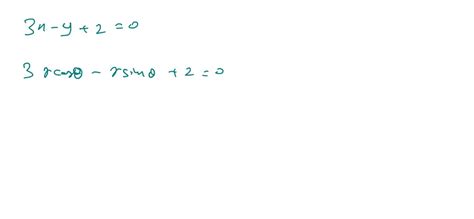 solved convert the rectangular equation to polar form assume a