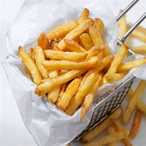 Patatas Fritas Crujientes En Freidora De Aire O Airfryer PequeRecetas