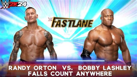 Full Match Randy Orton Vs Bobby Lashley Falls Count Anywhere