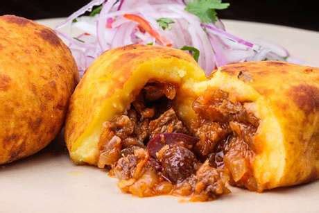 Papa Rellena Receta Peruana