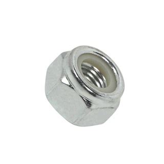Porca Parlock Auto Travante Zincado Branco Kit C 50 100 Unidades