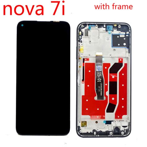 For Huawei Nova 7i LCD Display Digitizer With Frame Touch Screen JNY