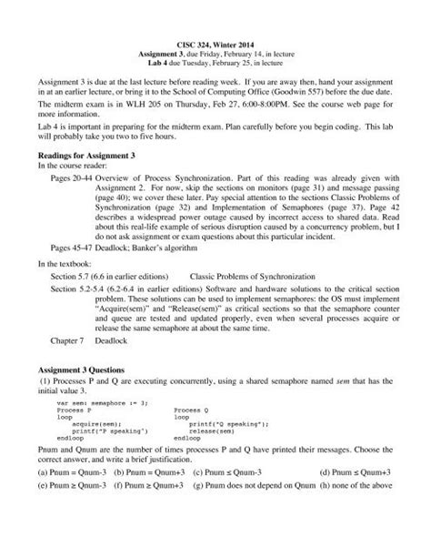 assignment 3 school of computing