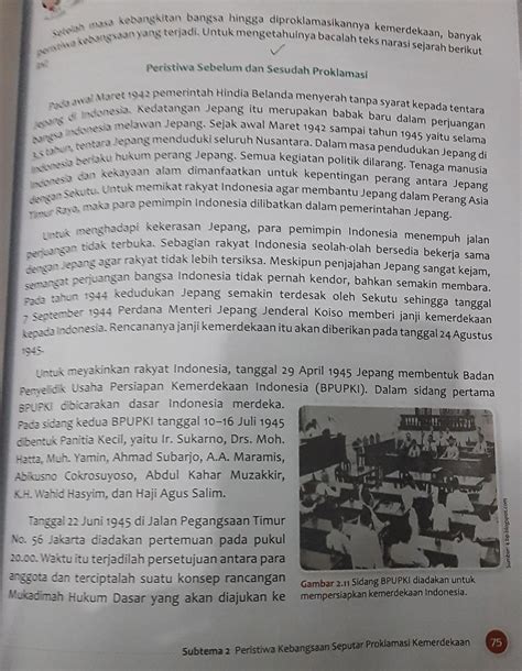 Sejarah C Apa Yg Dapat Kamu Simpulkan Tentang Peristiwa Sebelum Dan