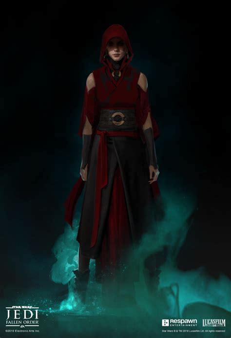 Artstation Jedi Fallen Order Merrin Jordan Lamarre Wan Star Wars Sith Star Wars Outfits