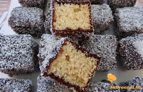 Mézes kókuszos kocka recept Tutirecept